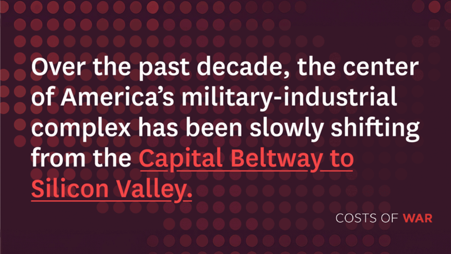 How Big Tech and Silicon Valley are Transforming the Military ...